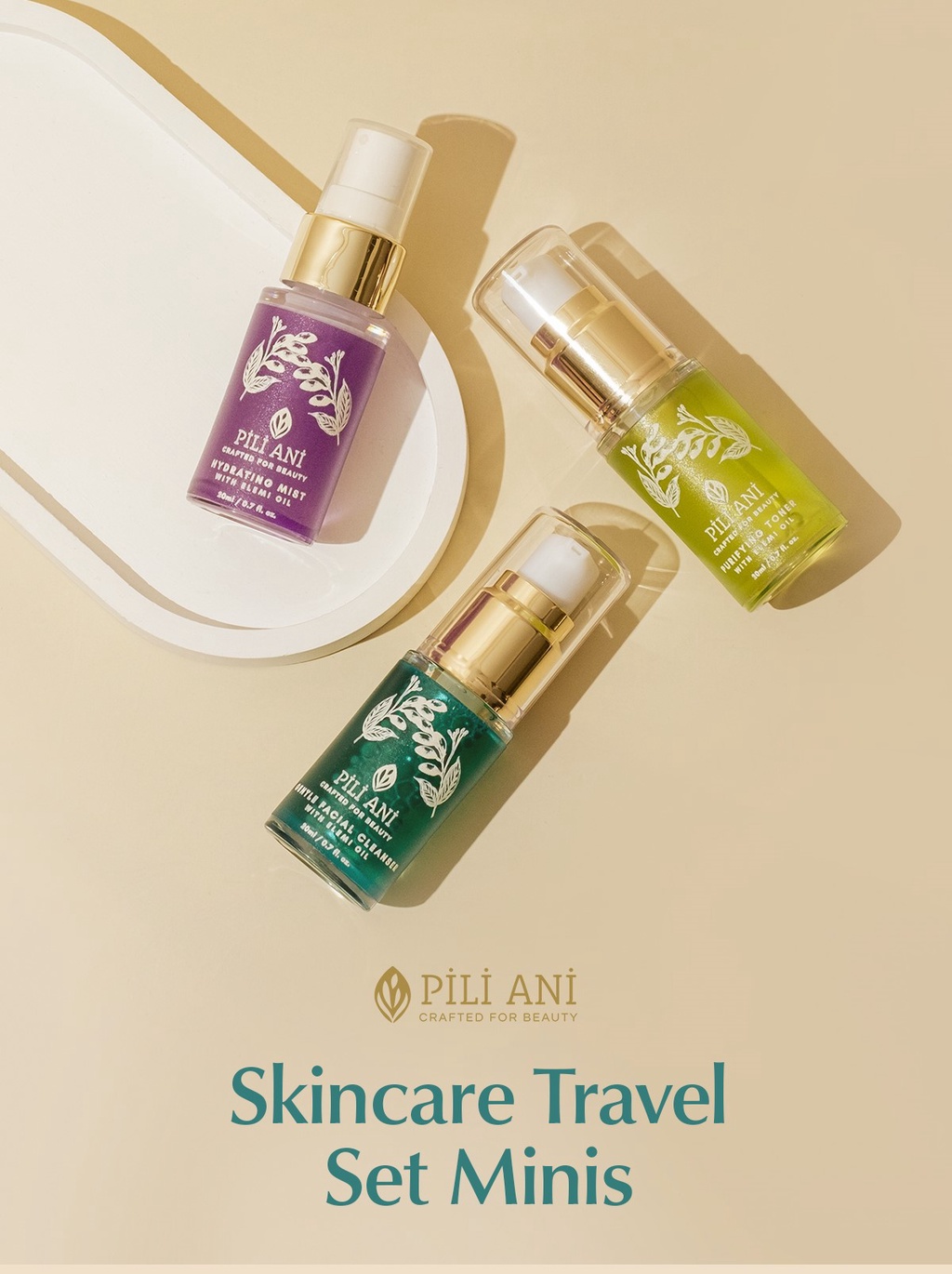 Pili Ani Skincare Travel Set – Minis (3 x 20mL) | Shopee Philippines