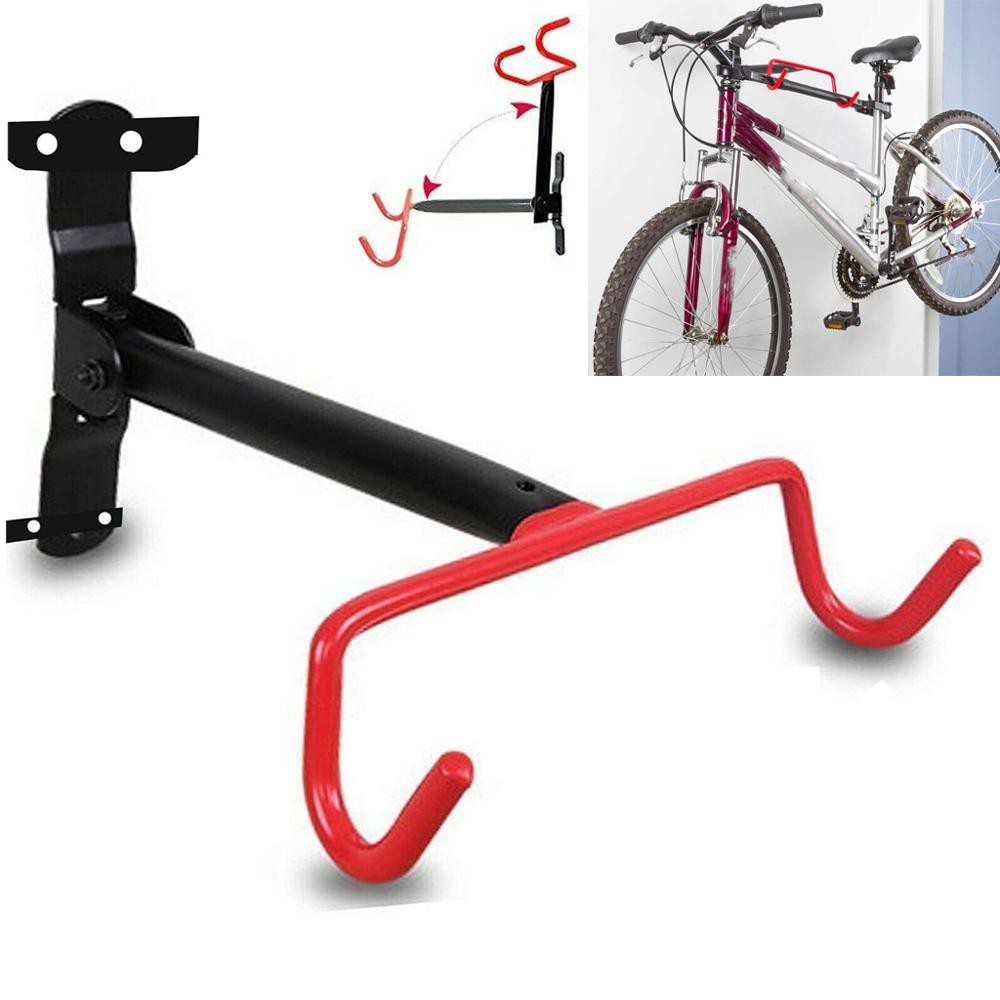 Foldable Bike Wall Hook Bicycle Display Rack Mount Storage Hanger Hook ...
