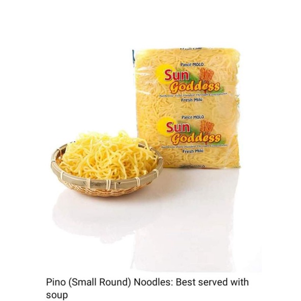 Fresh Pancit Sun Goddess Mami(Pino/Smallround)500g | Shopee Philippines