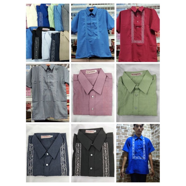 Polo Barong For Man. | Shopee Philippines