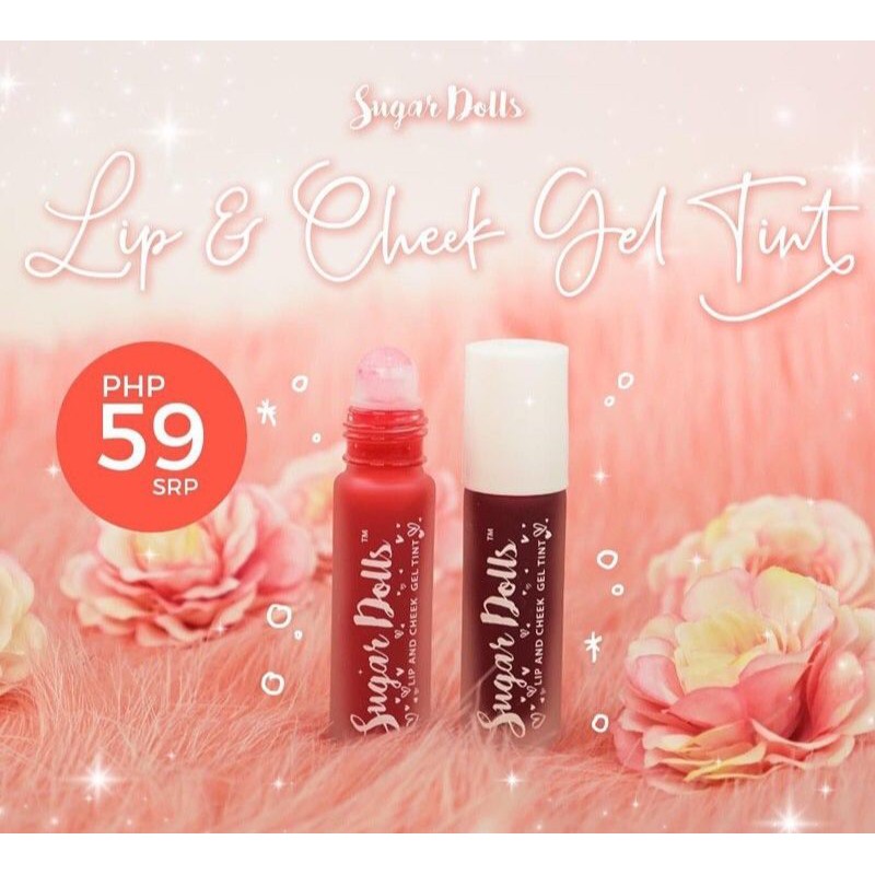LIP & CHEEK GEL TINT by Sugar Dolls Authentic | Shopee Philippines