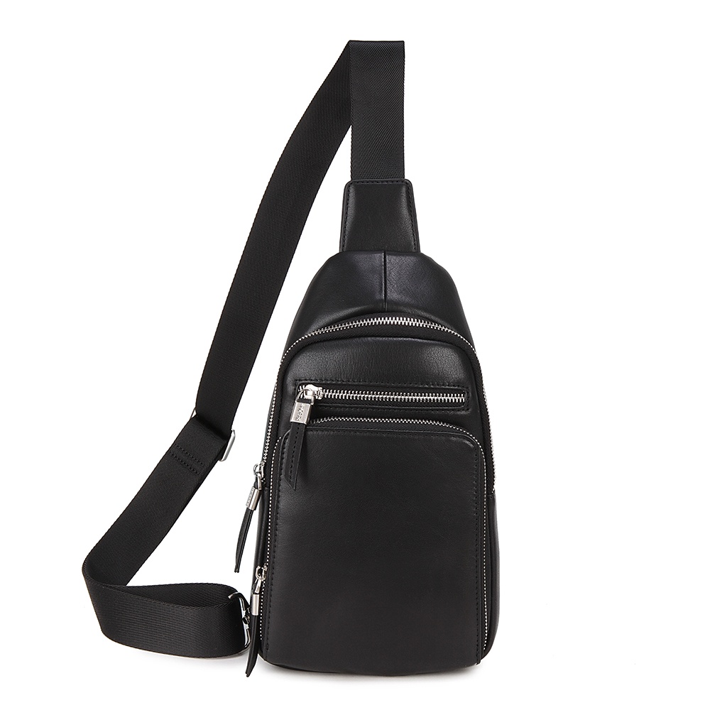 Pabder LF2103 Men's Crossbody Bag Black & Brown | Shopee Philippines