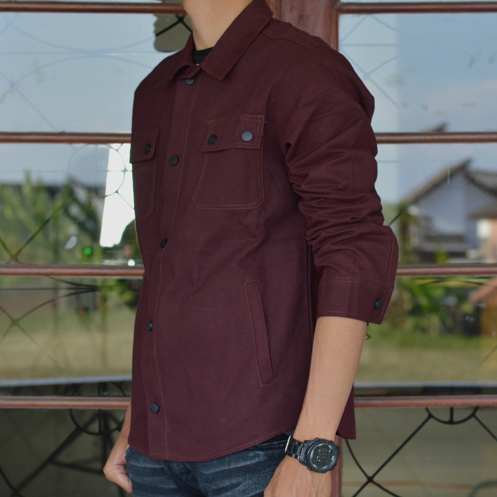 Varius Semi Parka/Men's Semi Parka/P0ria Jacket/Trucker Jacket/Canvas ...