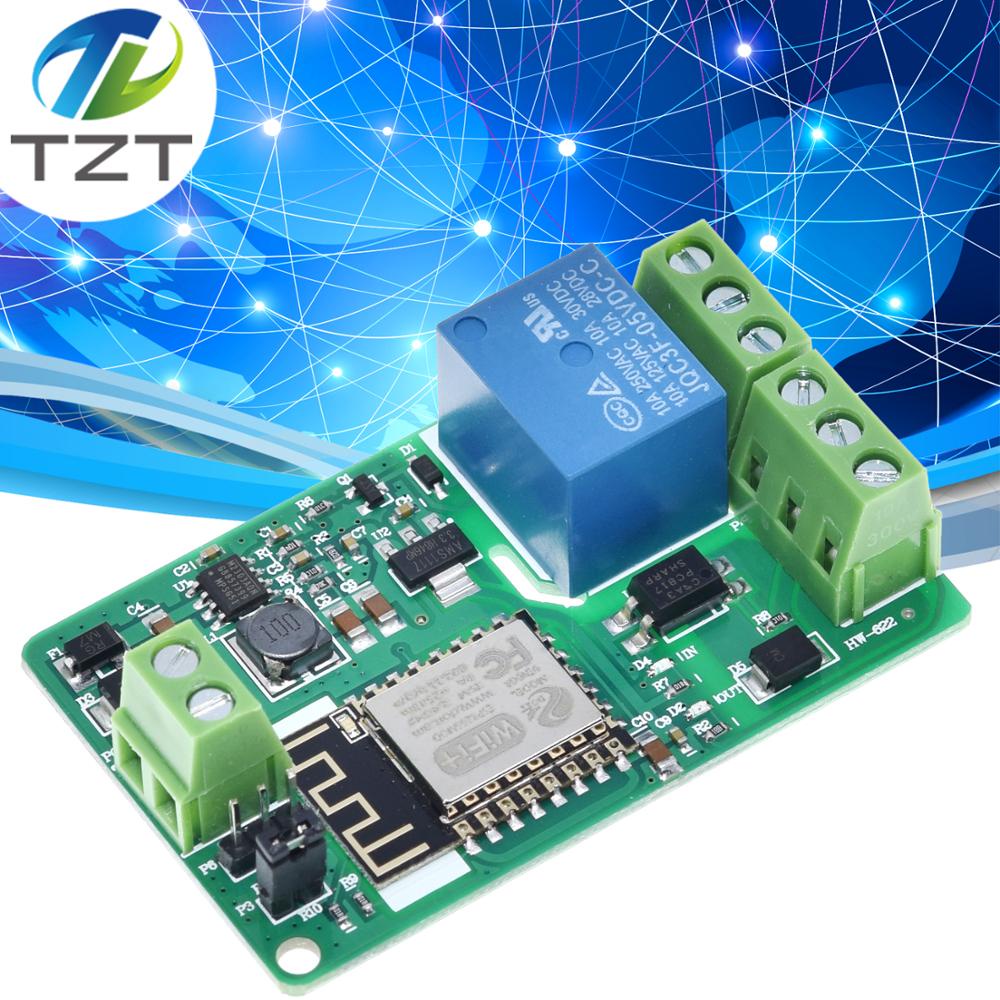 ESP8266 ESP-12F WIFI Wireless Module 1 Channel Relay Shield Overcurrent ...