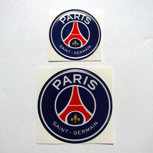 PSG Stickers 3D Embossed Emblem Ball Stickers | Shopee Philippines