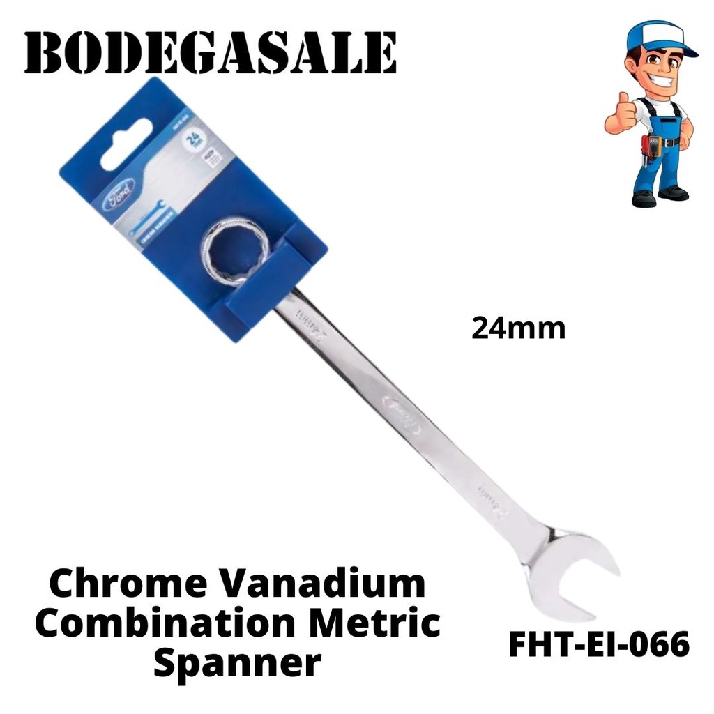 Ford Tools Tools Combinatiom Spanner 24mm, FHT-EI-066, 1 Piece | Shopee ...