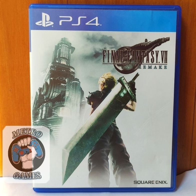 Final fantasy 7 Remake PS4 Region 3 Asia Cassette final fantasy VII Remake Playstation PS4 5 CD ...