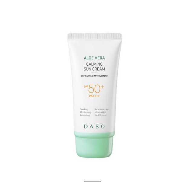DABO Aloe Vera Calming Sun Cream SPF+50 PA+++ 70ml Sensitive Skincare ...