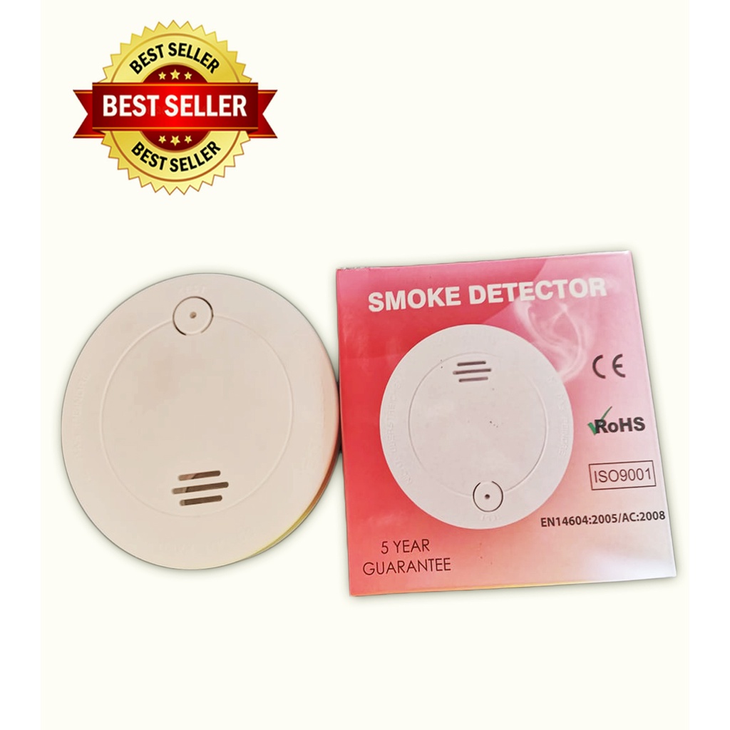 Shop smoke detector battery operated for Sale on Shopee Philippines