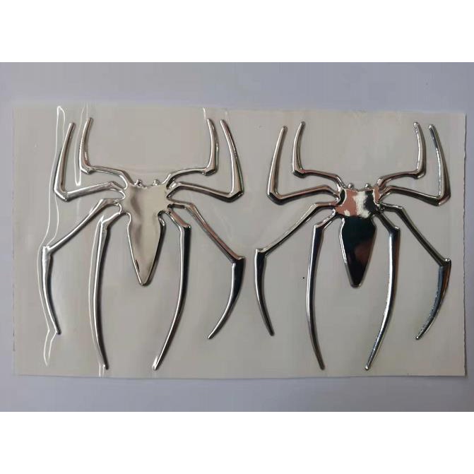 One pair Car Sticker Reptile Black Spider Car Styling Vinyl Motorcycl ...