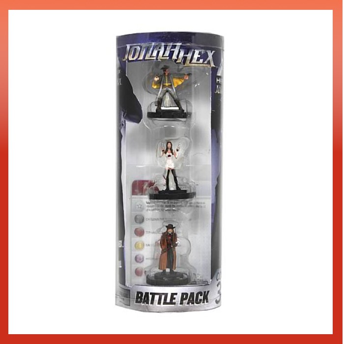 DC Heroclix Jonah Hex, Lilah, Turnbull 3 Miniatures Figure Battle Pack ...