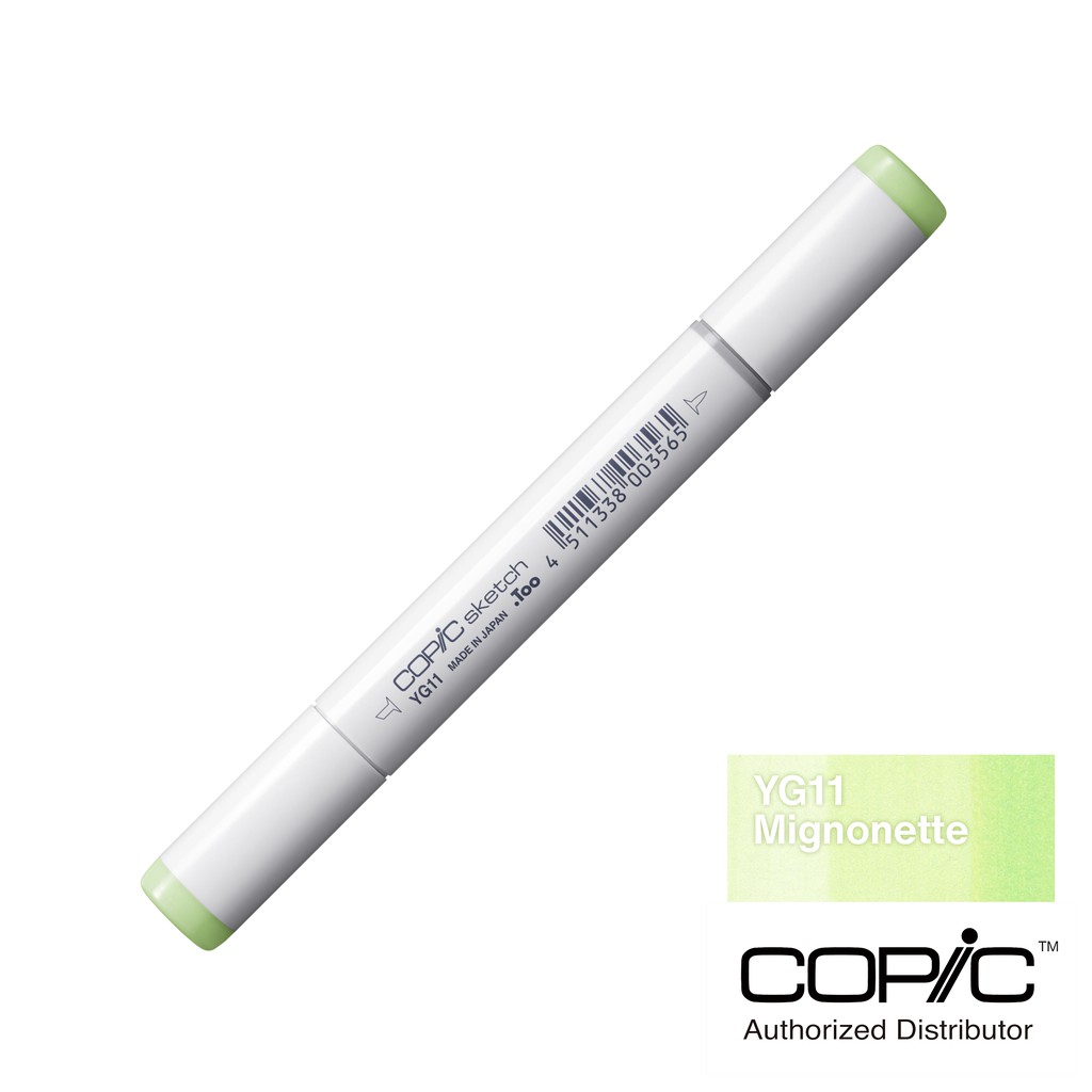 Copic Sketch Marker YG (Yellow Green) Collection A (YG0000-YG21 ...