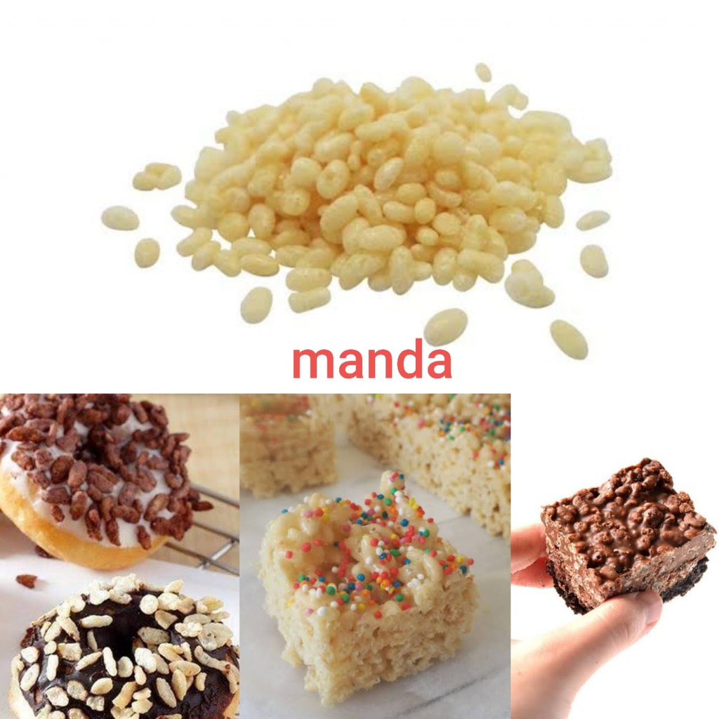 Rice Bubble Rice Krispy Rice Crispy Donut cake Topping | Shopee Philippines