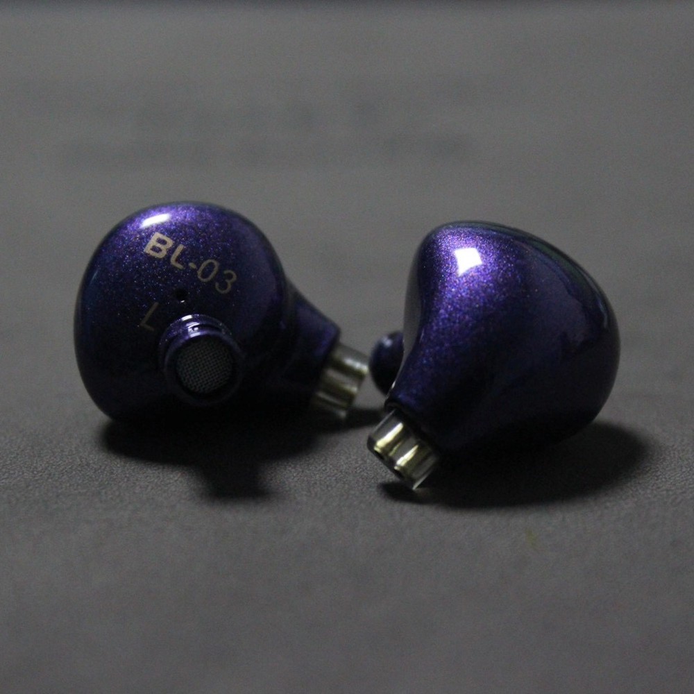 BLON BL03 BL-03 10mm Carbon Diaphragm Dynamic Driver In Ear Earphone HIFI DJ Running Sport ...