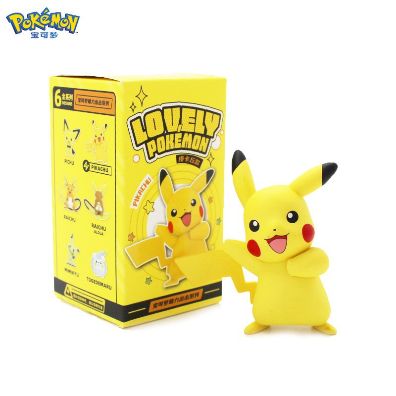 COLDPLAY-New Lovely Pokemon Figures Kawaii Pikachu Togedemaru Alola ...