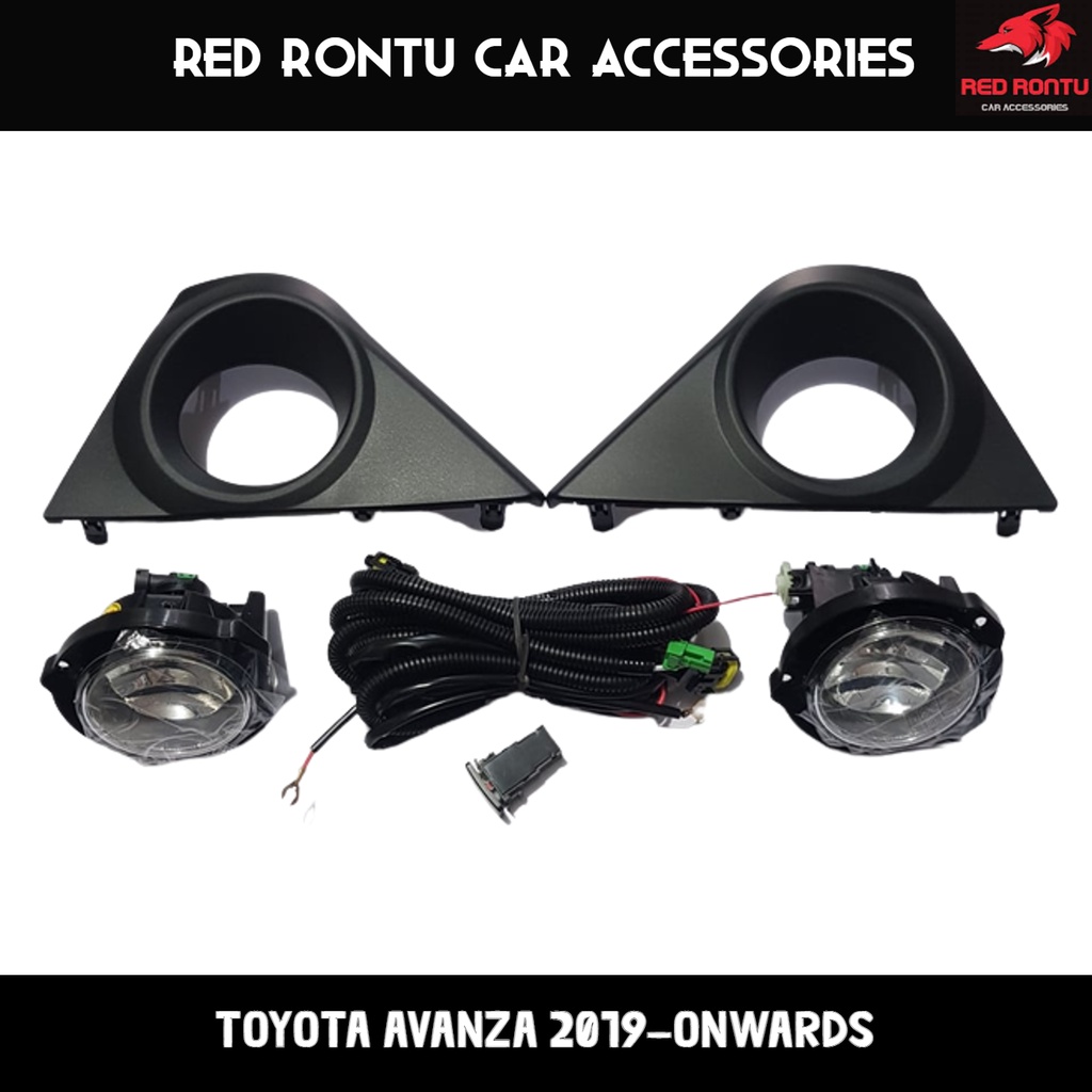 Toyota Avanza 2019-2022 Foglamp - Fog Light Assembly - DLAA Brand | Shopee Philippines