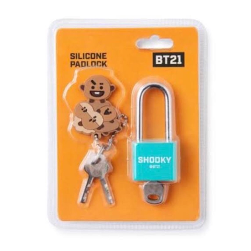 BT21 SILICONE PADLOCK | Shopee Philippines