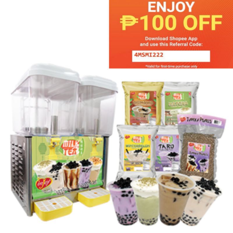 InJoy Milk Tea Powder 500g | Wintermelon | Hokkaido | Okinawa | Taro ...