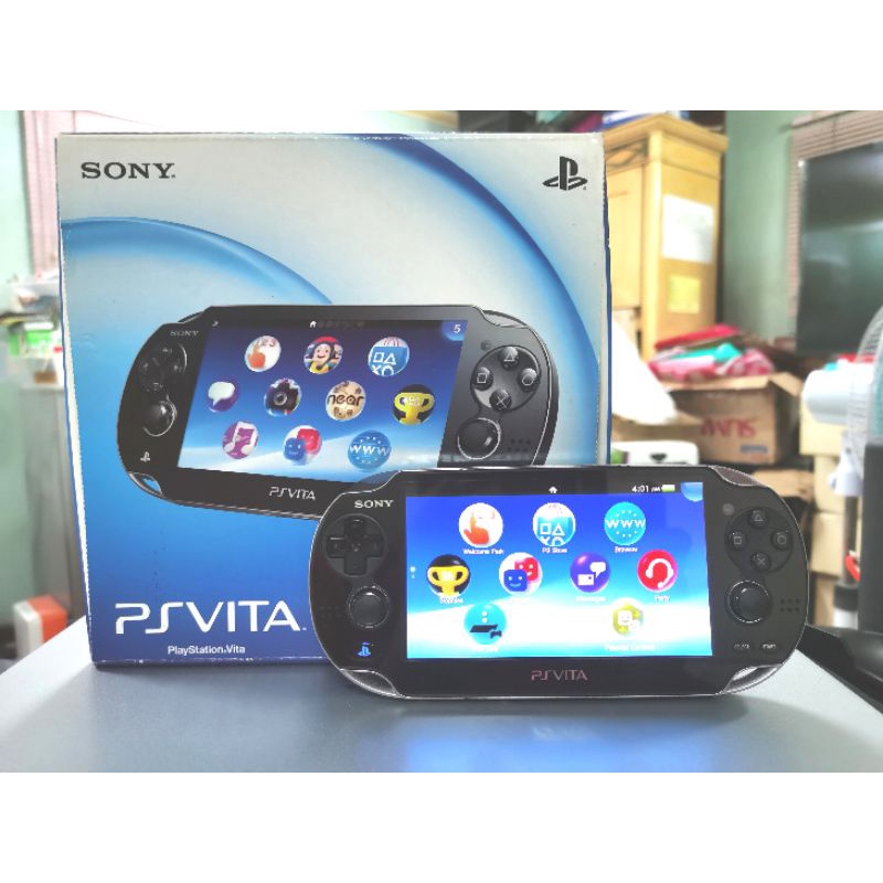 PS Vita Black Oled Model Playstation Vita (Complete) Makinis! | Shopee Philippines