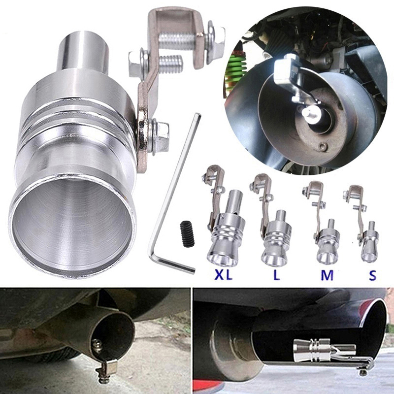 Motorbike Car Exhaust Fake Turbo Whistle Pipe Sound Muffler Blow Off ...