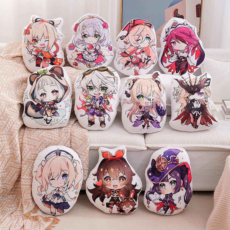 49 Styles Genshin Impact Cushion Sayu Kazuha Arataki Itto Plush Toy ...