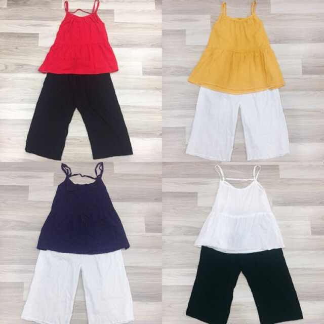 Fashionable linen Set | Shopee Philippines