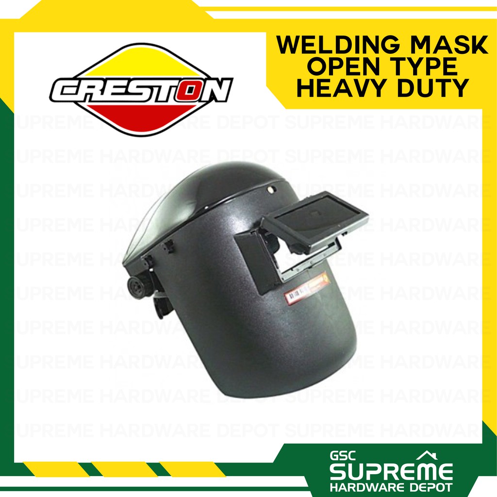 Creston Welding Mask Open Type (Heavy Duty) | Shopee Philippines