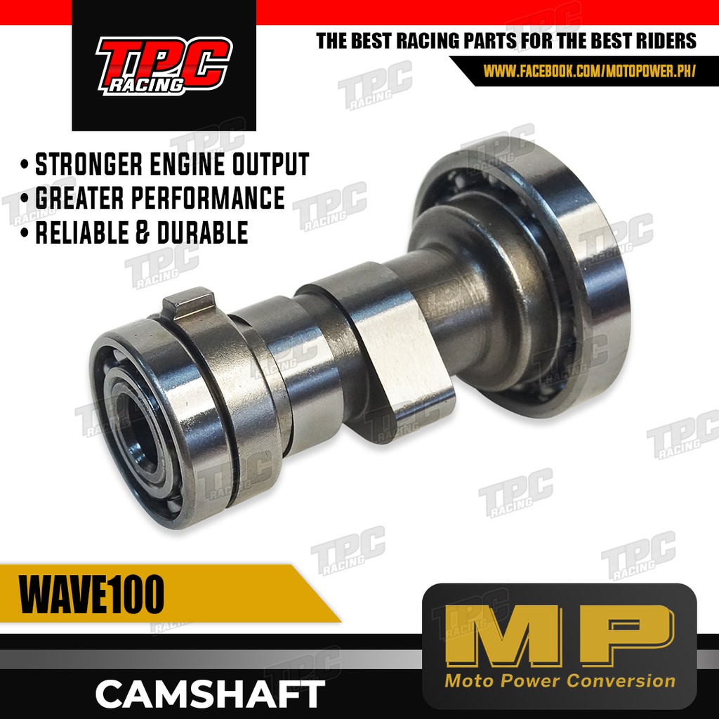 TPC MP CAMSHAFT WAVE100/XRM110 R1 6.5LIFT, R2 6.8LIFT, R3 7.5LIFT NO ...