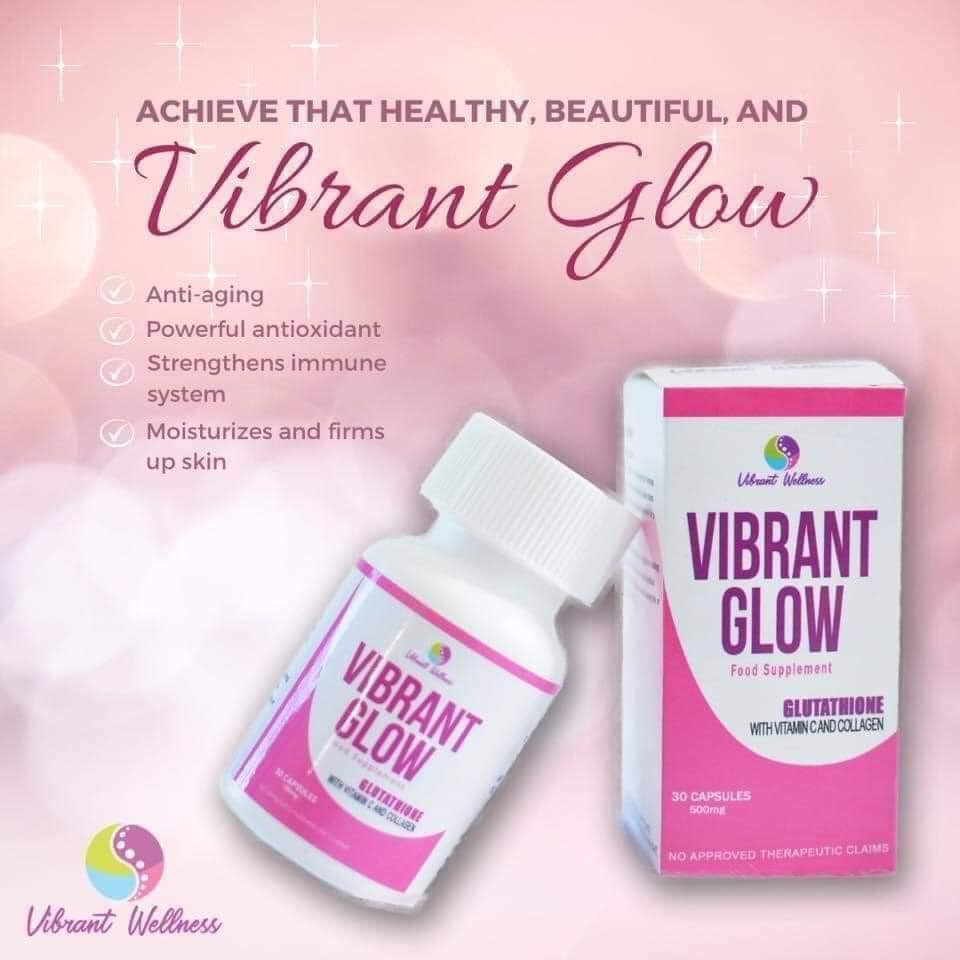Authentic Vibrant Glow Glutathione (Authorized Distributor) | Shopee ...
