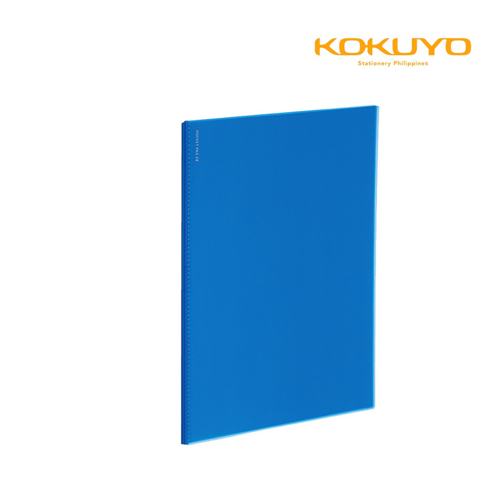 Kokuyo RA-NF24B Novita Alpha Display Book Refill File A4 (Blue) | Shopee Philippines