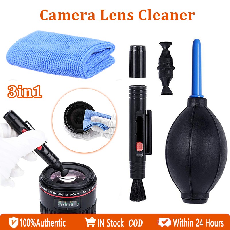 3IN1 Universal Professional DSLR Camera Cleaning Kit Tools Works as ...