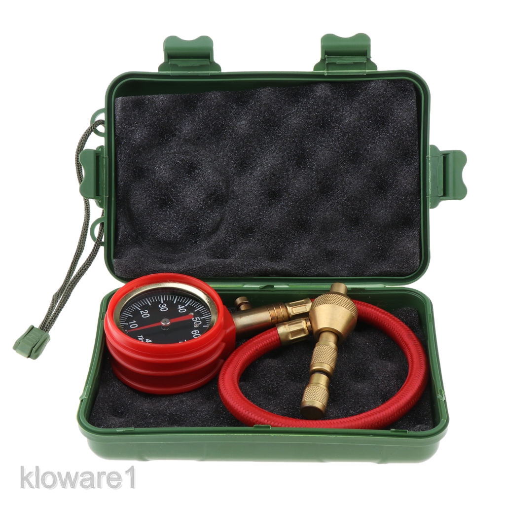 Tyre Deflator Deflators Tire Pressure Gauge Meter Tool with Box ...