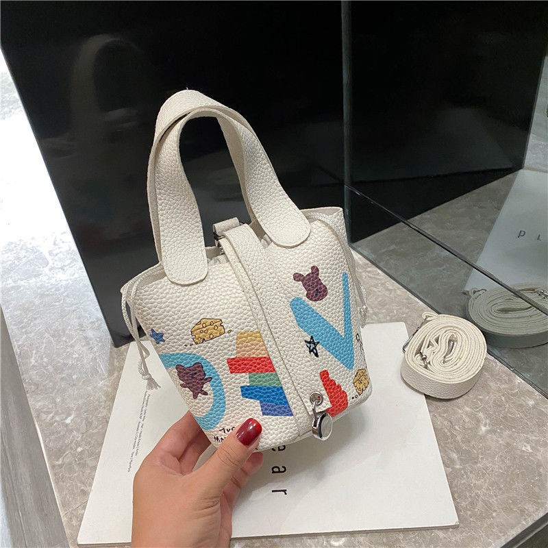 Summer small bag 2020 bucket bag wild ins messenger bag portable female ...