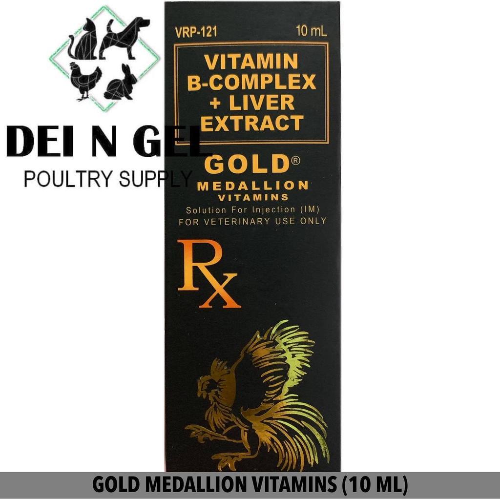 Gold Medallion for Gamefowl 10ml | Shopee Philippines