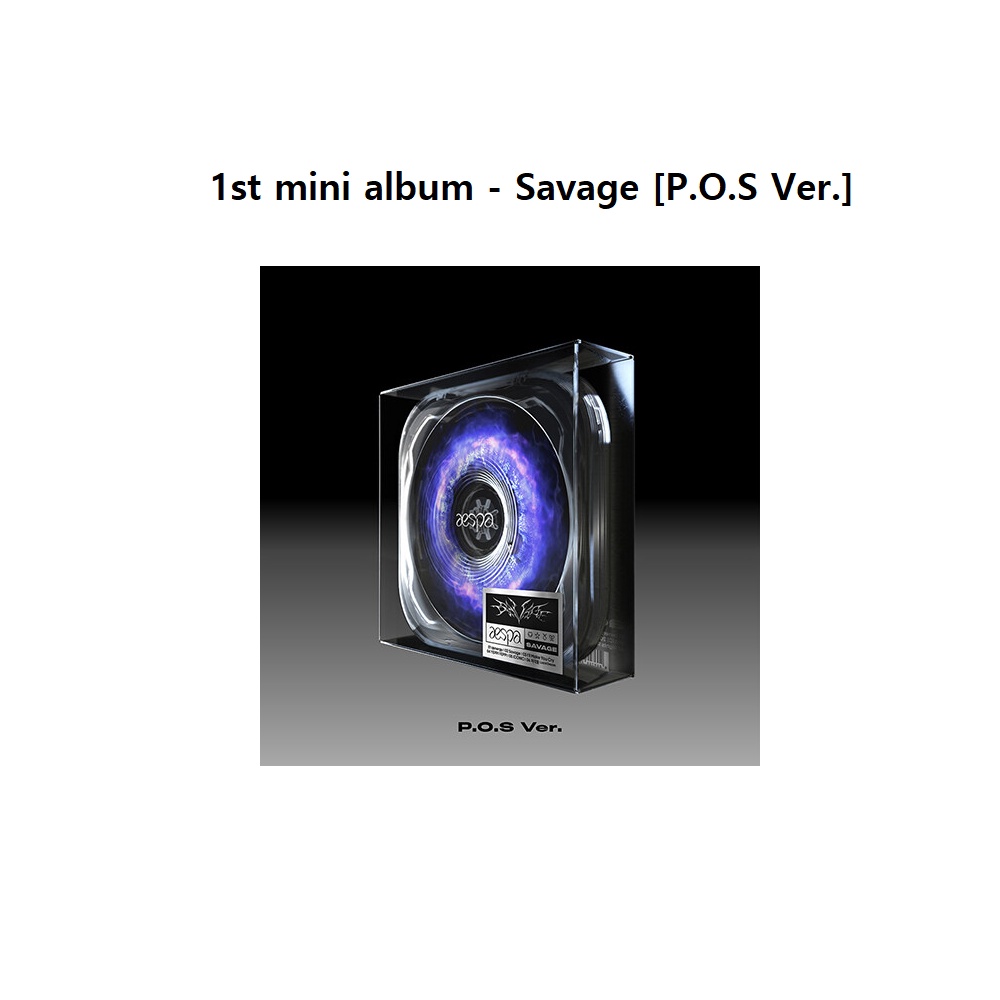 aespa - 1st Mini Album - Savage [P.O.S Version.] | Shopee Philippines