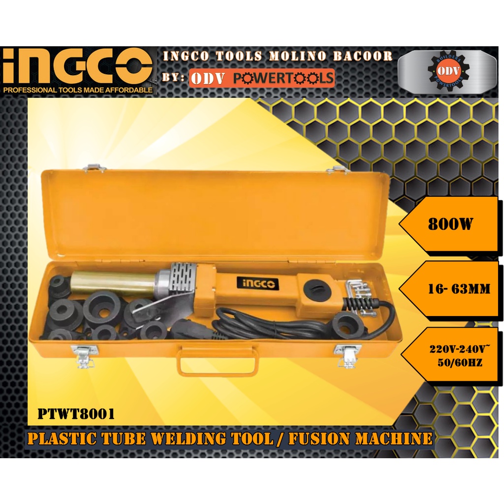INGCO PVC PPR Pipe Fusion Welding Machine 800W PTWT8001 | Shopee ...
