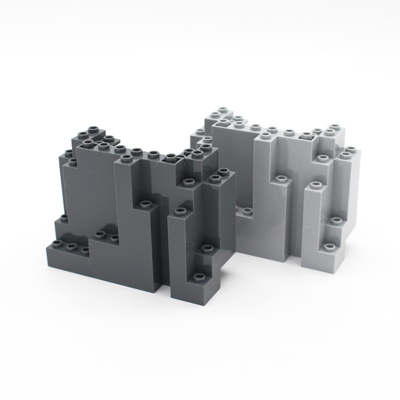 MOC Bricks Rock Panel 4X10X6 Rectangular Building Blocks Toys ...