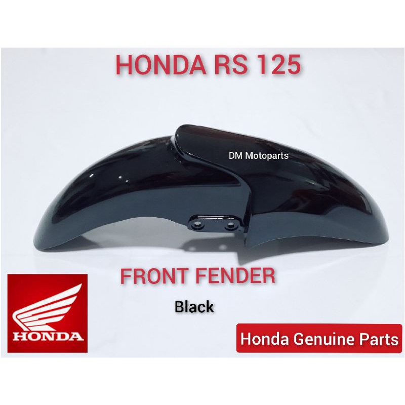 HONDA RS 125 FRONT FENDER BLACK | Shopee Philippines
