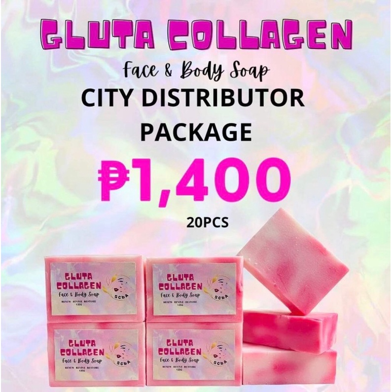 GLUTA COLLAGEN SOAP by SCbA (City Distri Package) | Shopee Philippines