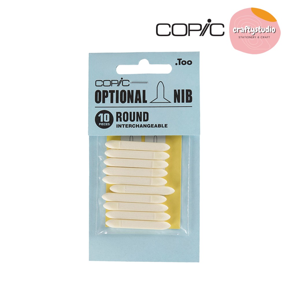 10 pcs Copic Classic Marker Round Nib, Replacement Nib | Shopee Philippines