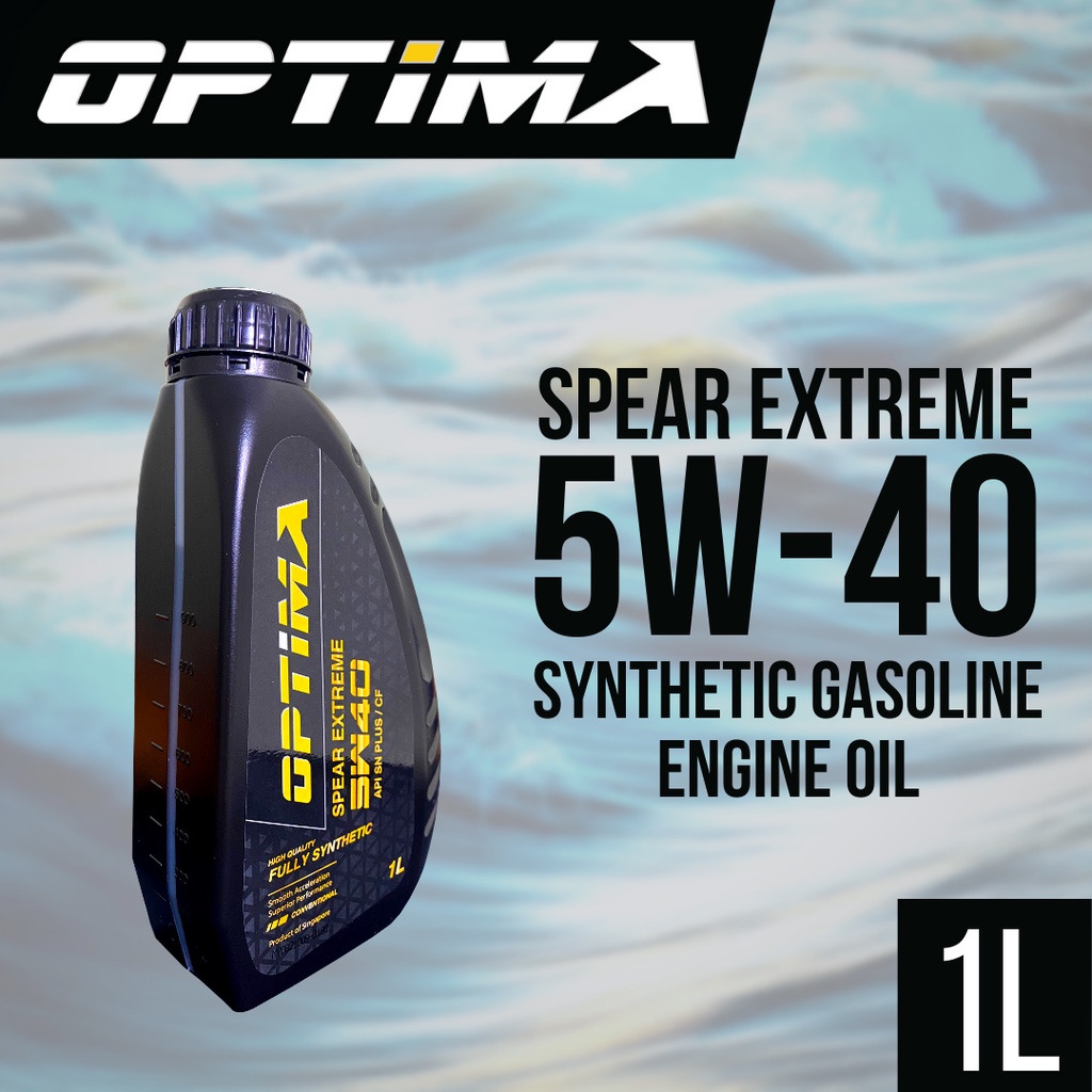OPTIMA FULLY SYNTHETIC FOR GASOLINE 5W40 SN PLUS/CF 1L | Shopee Philippines