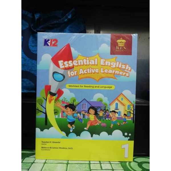 Essentials English for Active Learners Grade (Textbook) 1,2,3,4,5,6 per ...