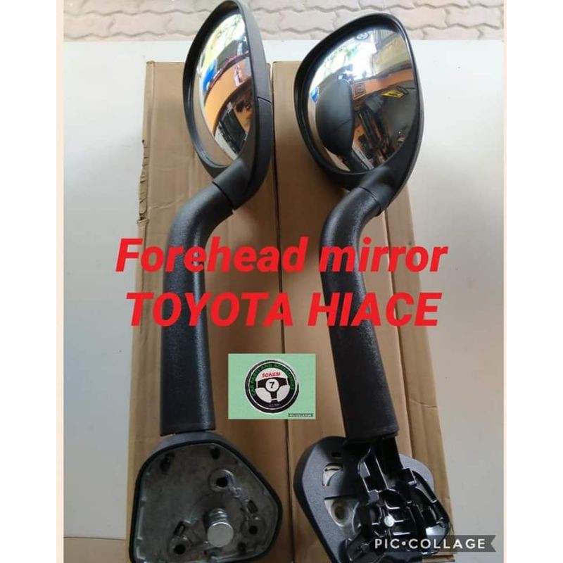 Forehead mirror/ Fender mirror for toyota hi ace commuter old face 2015 ...