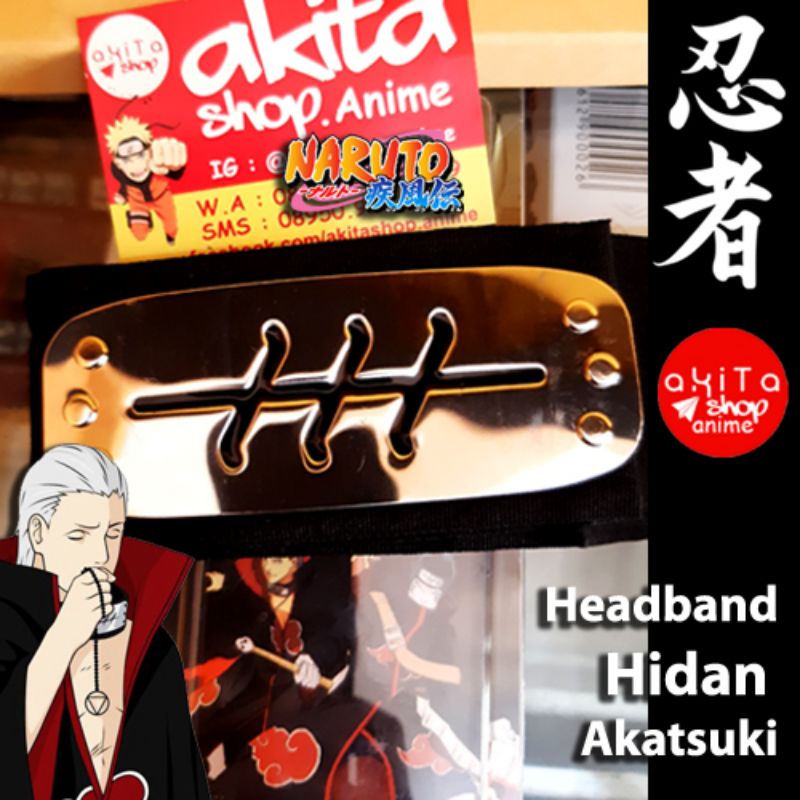 Naruto SASORI AKATSUKI Headband | Shopee Philippines