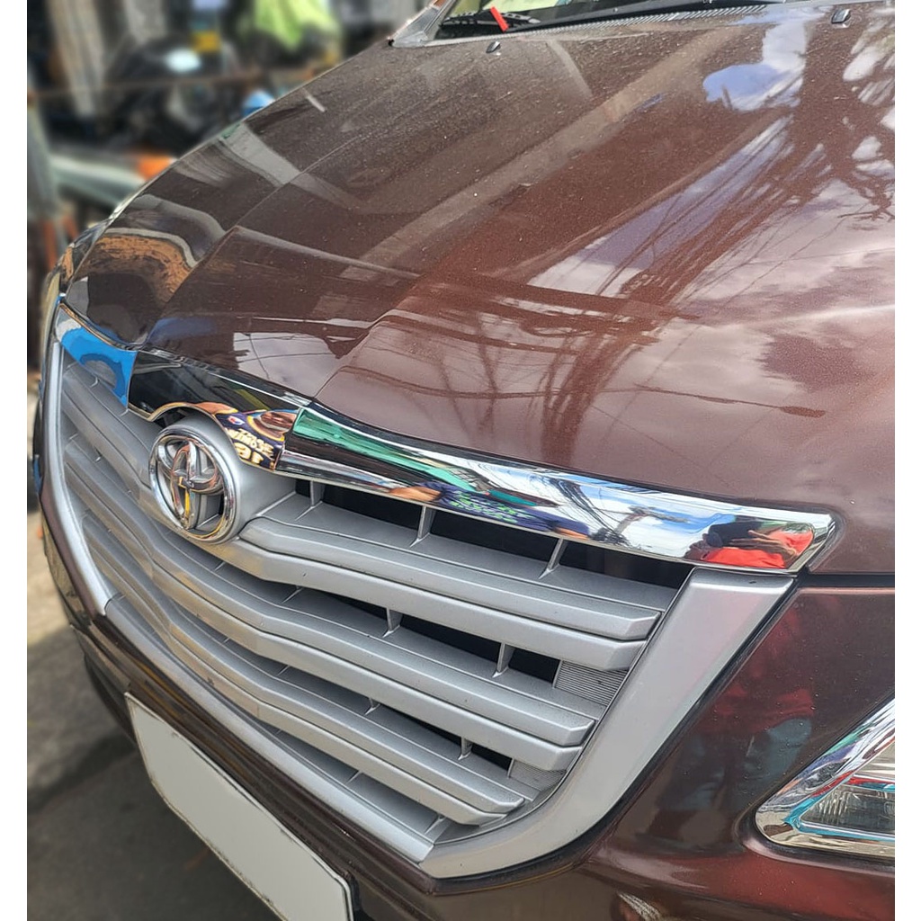 Toyota Innova 2012 to 2014 Chrome Hood Lip Hood Lid | Shopee Philippines