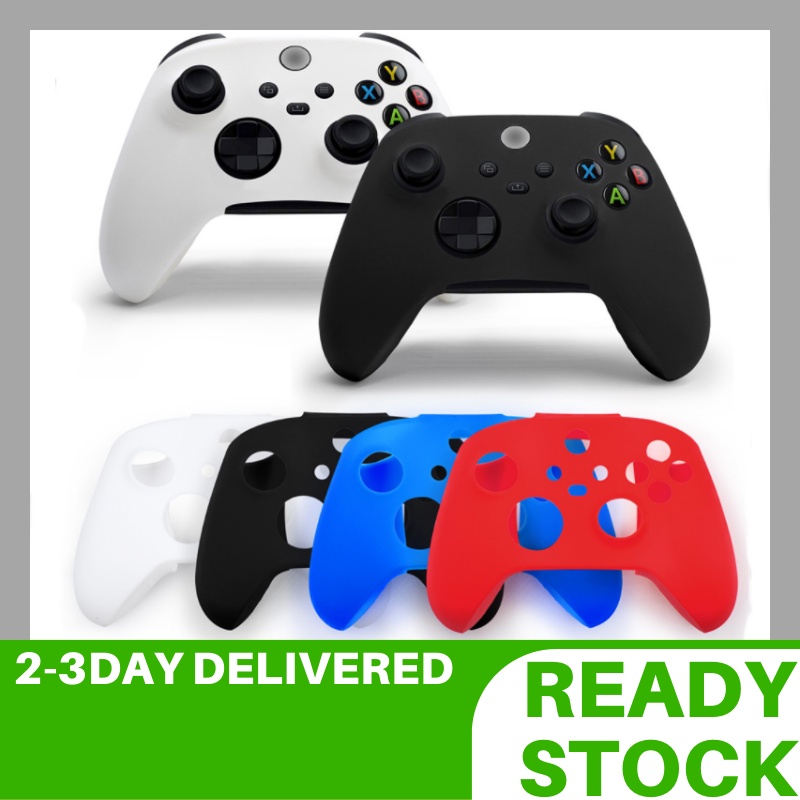 Xbox Series X/S Silicone Case Protective Skin Cover Soft Rubber ...