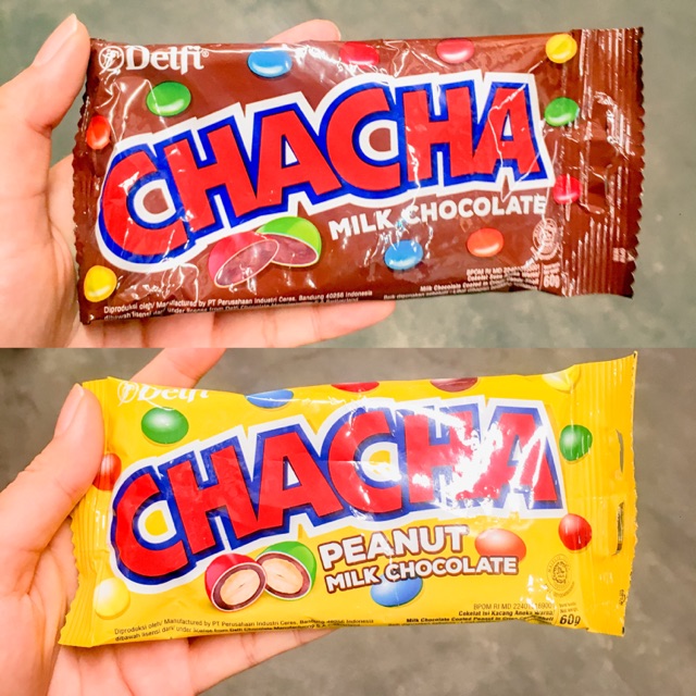Chacha DELFI CHOCOLATE 60gr | Chacha Chocolate | Cha CHA CHA | Shopee ...