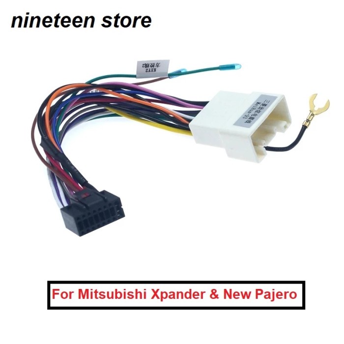 Mitsubishi Xpander Mirage Outlander android PNP headunit Socket Cable ...