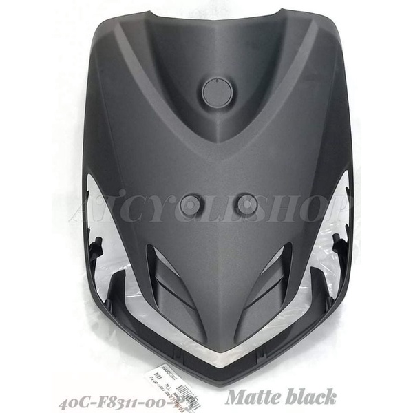 GENUINE LEG SHIELD 1 MATTE BLACK FOR MIO SPORTY/SOULTY ORIGINAL YAMAHA ...