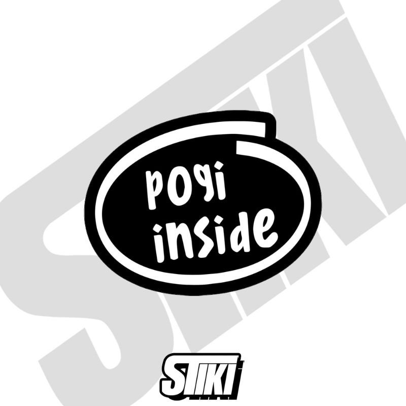 Black and White Set 2 Vinyl Sticker WATERPROOF | Shopee Philippines